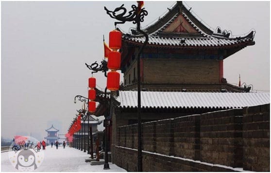 Nice Places to Appreciate Snow Scenery in Xian