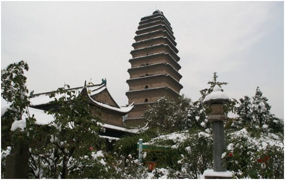 Nice Places to Appreciate Snow Scenery in Xian