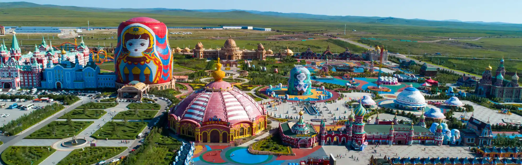 Manzhouli Matryoshka Square: Russian Culture and Charm